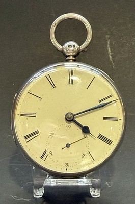 FINE 19th CENTURY SILVER POCKET WATCH BY THOMAS BOTT & Co LIVERPOOL c ...