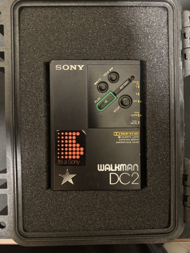 TESTED WORKING Genuine Sony Walkman WM-DC2 Rare Vintage Collectable | eBay
