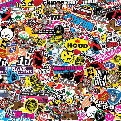 sticker bombing sheet 855x855mm **NEW** sticker bomb | eBay