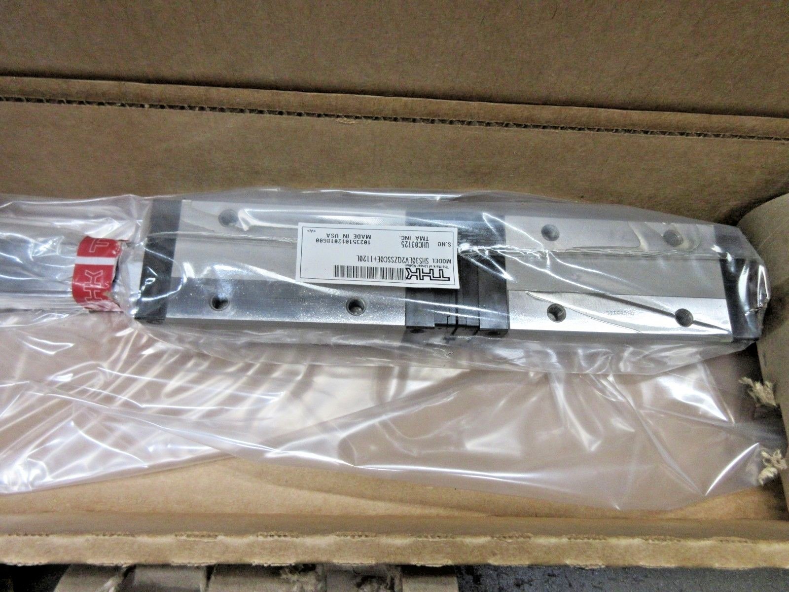 THK SHS30LV2QZSSC0E+1120L, Two SHS30LV Blocks on 1120mm Linear Motion ...