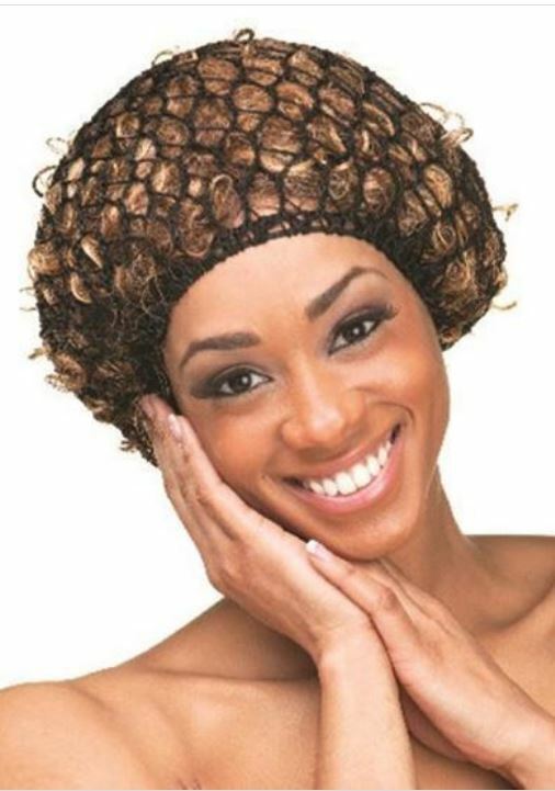 1 Piece Thick Hair Net French Mesh Fish Net Hairnet & Snood One Size ...