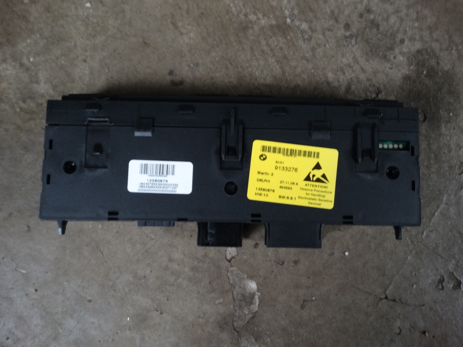 ORIGINAL BMW E60 M5 Schaltzentrum Mittelkonsole RDC PDC Sitzheizung ...