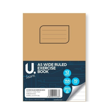 A5 Wild Exercise Books Home School Notebooks Class Children Homework ...