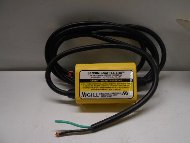 MCGILL 506 SAFTEY-GARD POWER SWITCH MOTOR CONTROL 2-POLE 120 VOLT AC ...