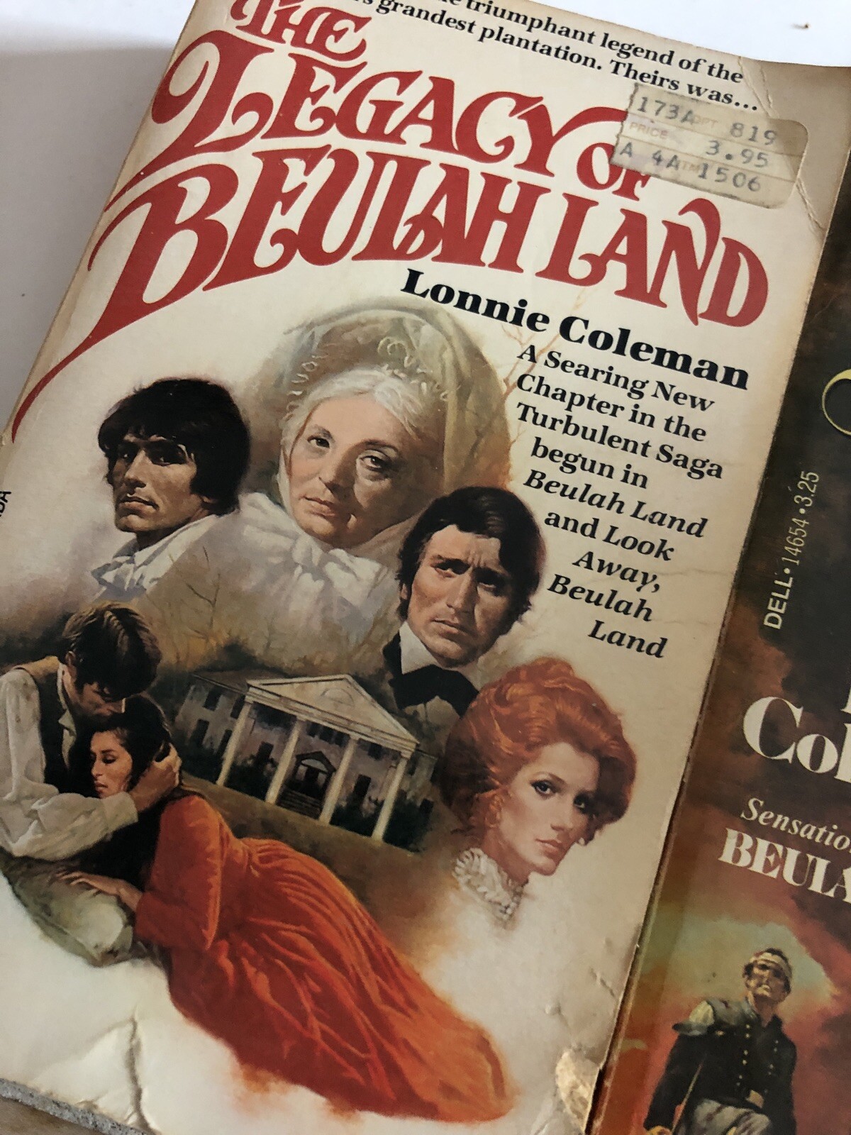 2 Book Set Legacy Of Beulah Land & Look Away Beulah Land: Lonnie ...