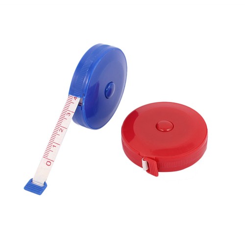 Round Shaped Retractable Sewing Cloth Measuring Ruler Tape Measure ...