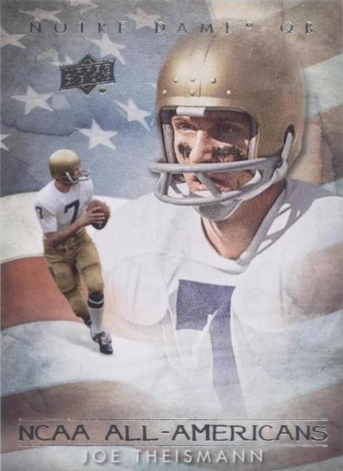 2011 Upper Deck College Football Legends - All-Americans Joe Theismann ...