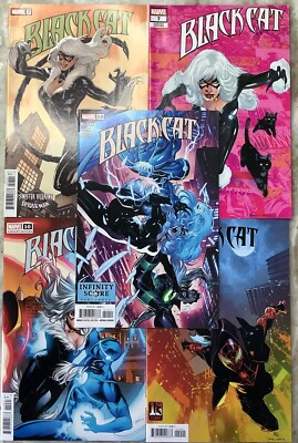 Black Cat 7B, 7C, 10A, 10B, 10D Marvel 2021 Comic Books | eBay