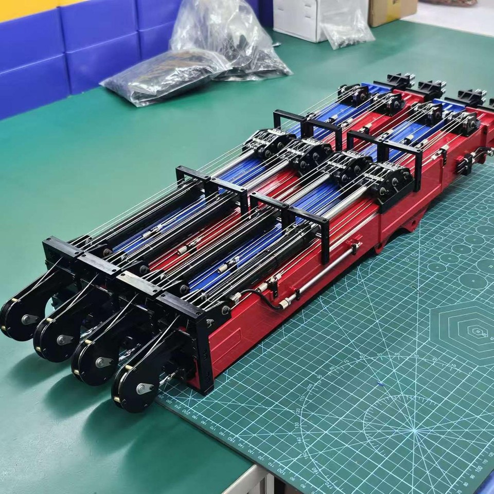 Metal Pulley Driving Telescopic Boom for EC380 946 1:14 RC Hydraulic ...