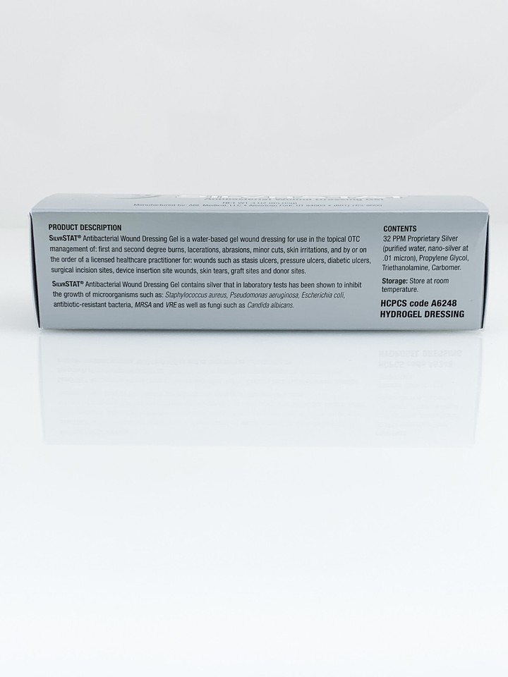 SilvrSTAT Antibacterial Wound Dressing Gel | ABL Med | *FACTORY DIRECT ...