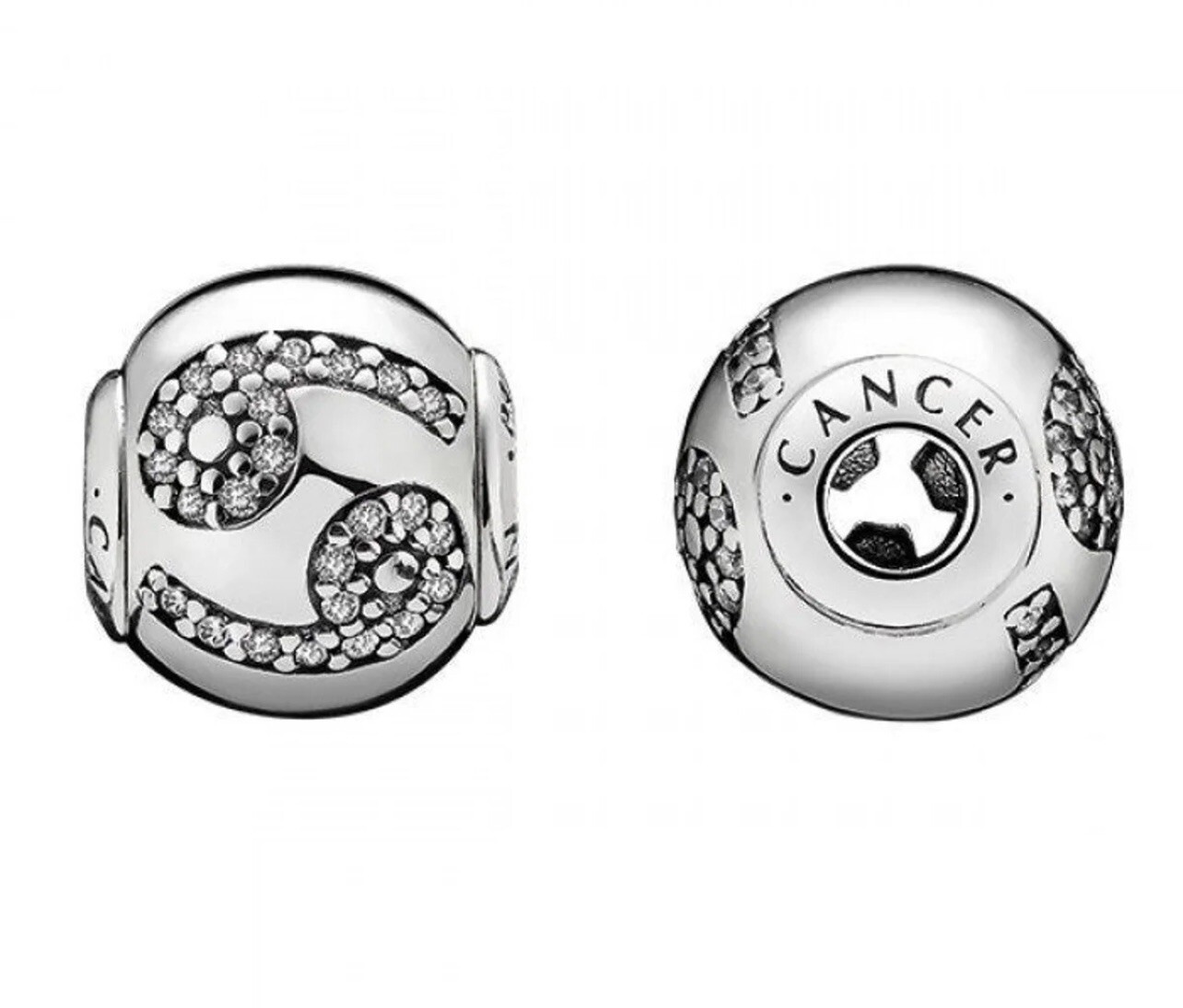 authentic pandora essence Cancer Zodiac Charm No Ston… - Gem