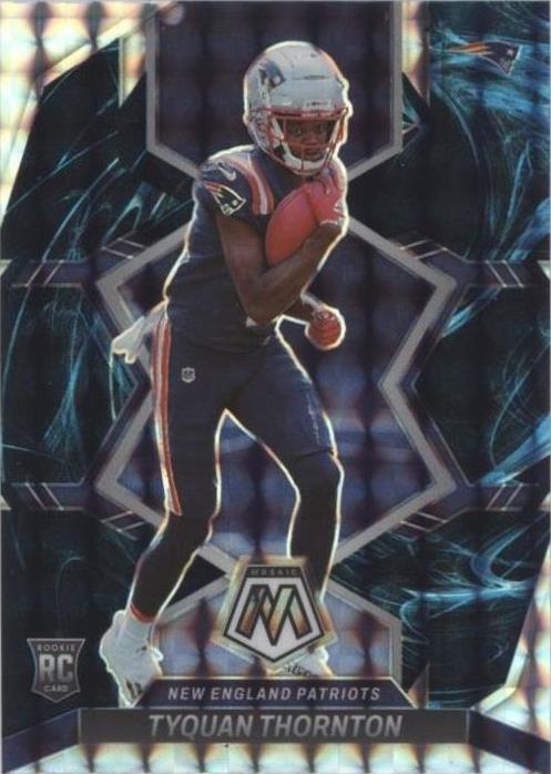 2022 Panini Mosaic - Rookies Tyquan Thornton #336 Genesis Mosaic Prizm ...