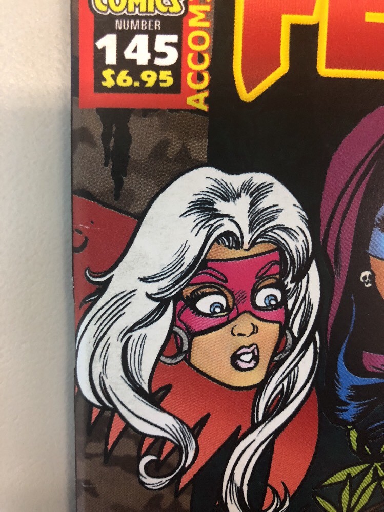 Femforce 145 AC comics Rare Htf Ms. Victory Nightveil She-cat Stardust ...