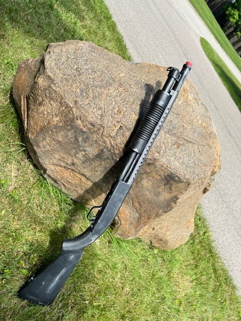 Non Firing Fake Toy Riot Pump Shotgun Full Size Costume Cosplay Replica ...