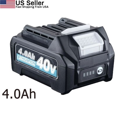 4.0Ah 40Volt Battery for Makita BL4025 40V XGT Battery 4.0Ah 100Wh ...