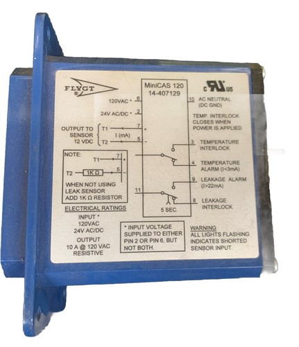 FLYGT 14-407129 MINICAS 120 CONTROL STATUS UNIT 120V | eBay
