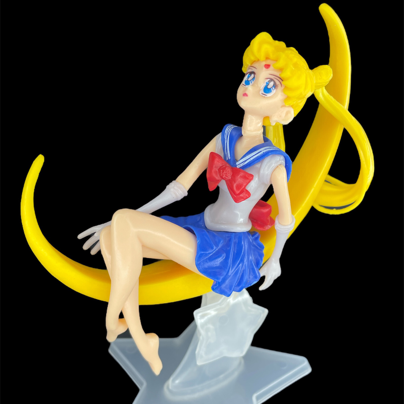 2 Pack Sailor Moon Tsukino Usagi Action Figures Set Cake Topper Home ...