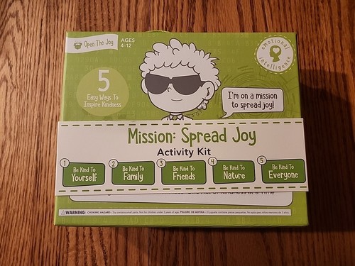 Open The Joy - Mission: Spread Joy Activity Box 5 Easy Ways To Inspire ...