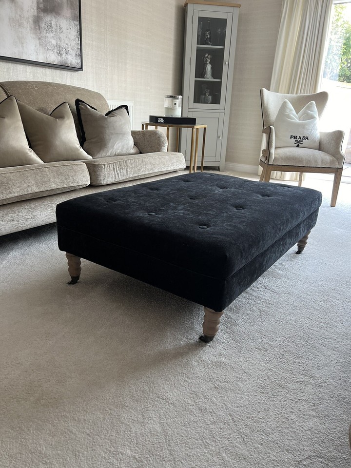 Neptune Olivia Sofa (x2) & FStool- Recently Reupholstered To Excellent Condition | eBay UK