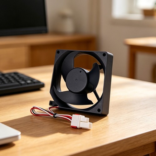 Quiet 12V DC Fan for Refrigerator Cooling and Small Appliance ...