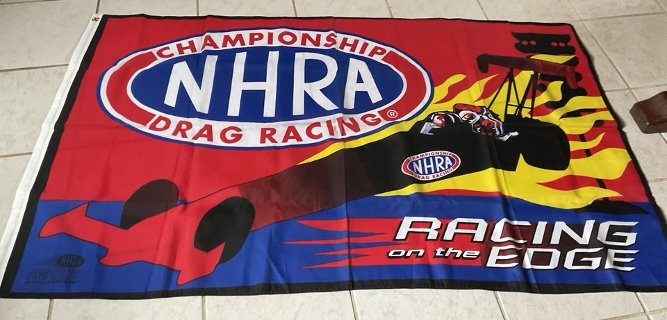 NHRA Banner 60 X 35 1/2 | eBay