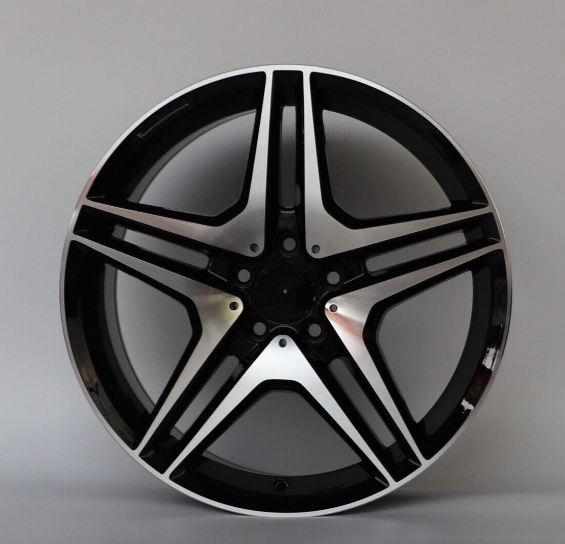 SET OF 4 19" AMG STYLE WHEELS RIMS FIT MERCEDES BENZ E300 E350 C E ...