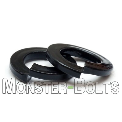 Bulk Qty 7,000 - M6 Split Lock Washer Metric DIN 127B Steel w/ Black ...