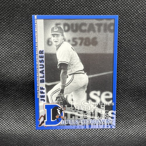 Jeff Blauser 1997 Bellsouth Bulls to Braves Durham Bulls Atlanta Braves ...