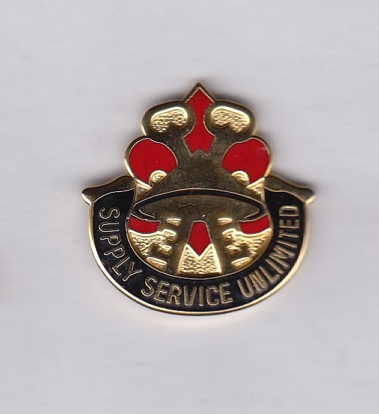 277th Supply & Services S&S Bn Support Quartermaster QM crest DUI badge ...