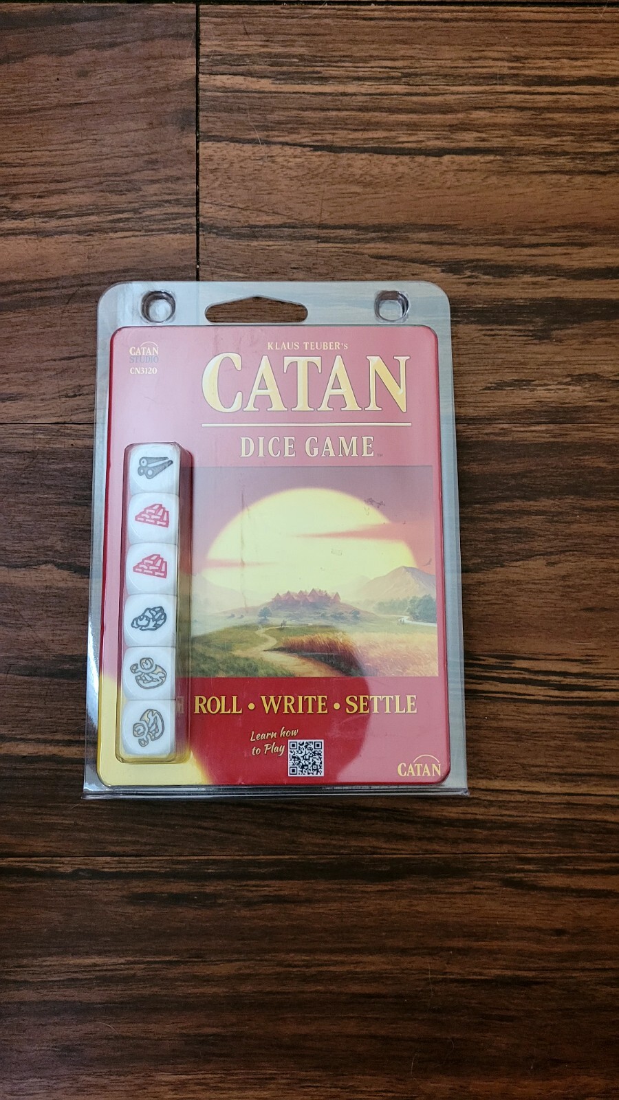 Catan Dice Game by Klaus Teuber - Clamshell Edition CN3120 New Sealed