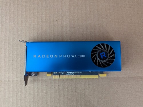 AMD RADEON PRO WX 3100 4GB GDDR5 0P74P5 DISPLAYPORT GRAPHICS VIDEO CARD ...