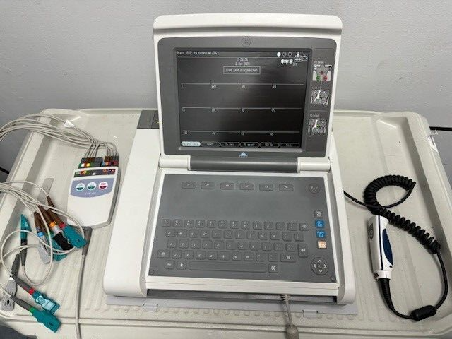 GE Mac 5500HD ECG/ EKG includes module and leads- BIOMED TESTED | eBay