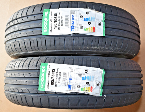 2 pneus été GOODRIDE ZUPERECO Z107 195/65 R15 91V TL neuf | eBay