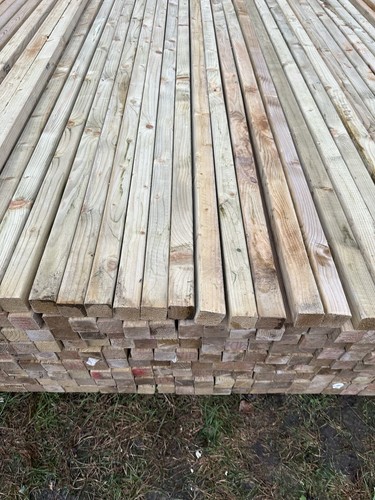 Cheapest C24 2x2 (45mm x 45mm) 4.8m long treated timber | eBay UK
