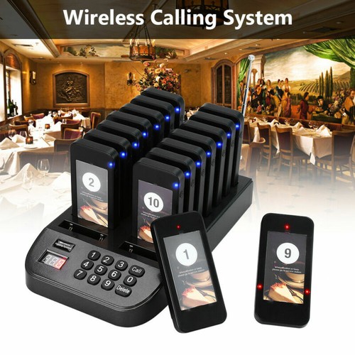 16 Restaurant Coaster Pager Guest keypad Wireless Calling Paging ...