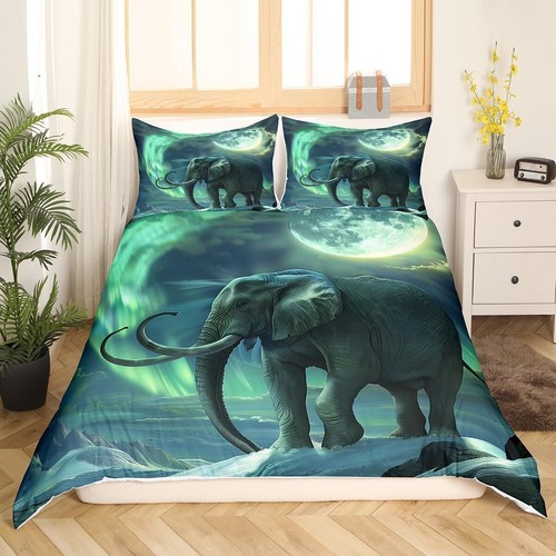 Duvet Cover 3D Wild Animal Pattern Bedding Set for Kids Boys Girls ...