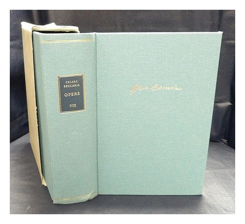 BECCARIA, CESARE MARCHESE DI (1738-1794) Atti di governo / Cesare Beccaria ; a c | eBay