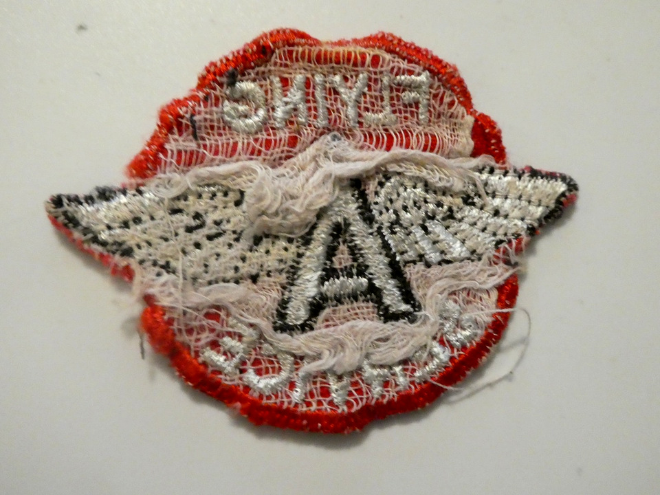 Vintage Original 50's FLYING A SERVICE PATCH, CAT and FREIGHTLINER ...