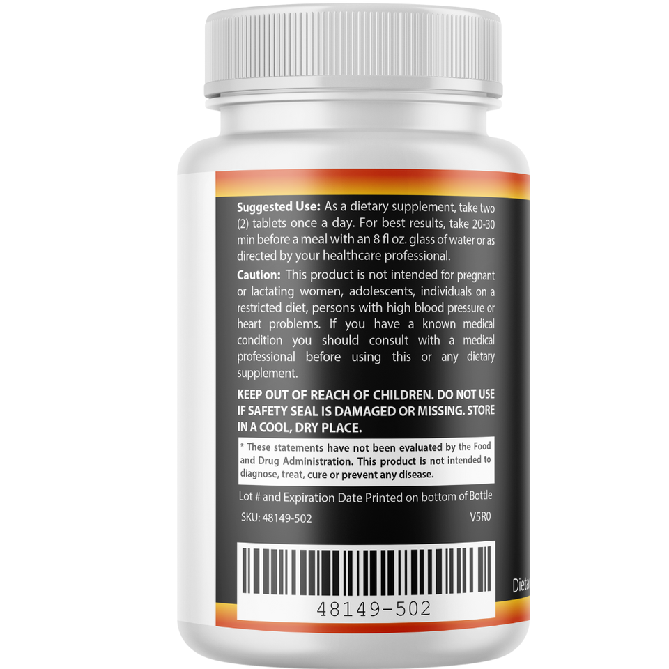 Titan Vigor Male Enhancement Supplement, Vitality Support- 60 Tablets ...