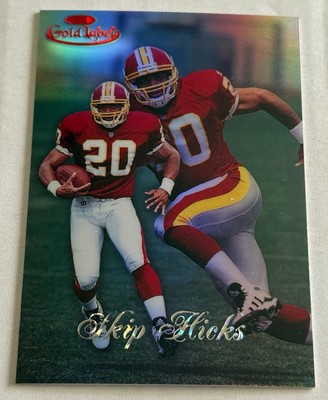 1998 Topps Gold Label Football Rookie Red Label #51 Skip Hicks RC #25/ ...