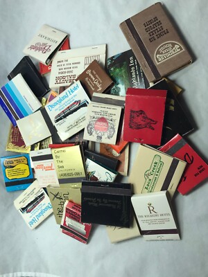 Vintage Collectible Matches Lot Of Assorted Matchbooks 30 | eBay