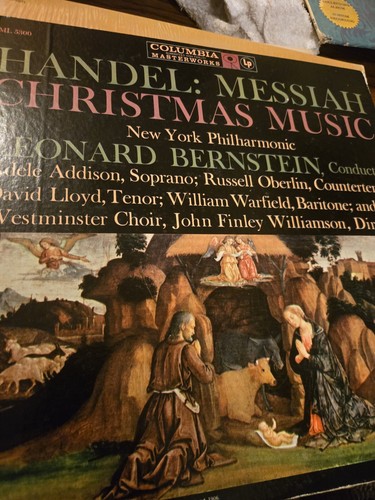 Handel- Messiah Christmas Music LP Excellent Vinyl Good Cover | eBay
