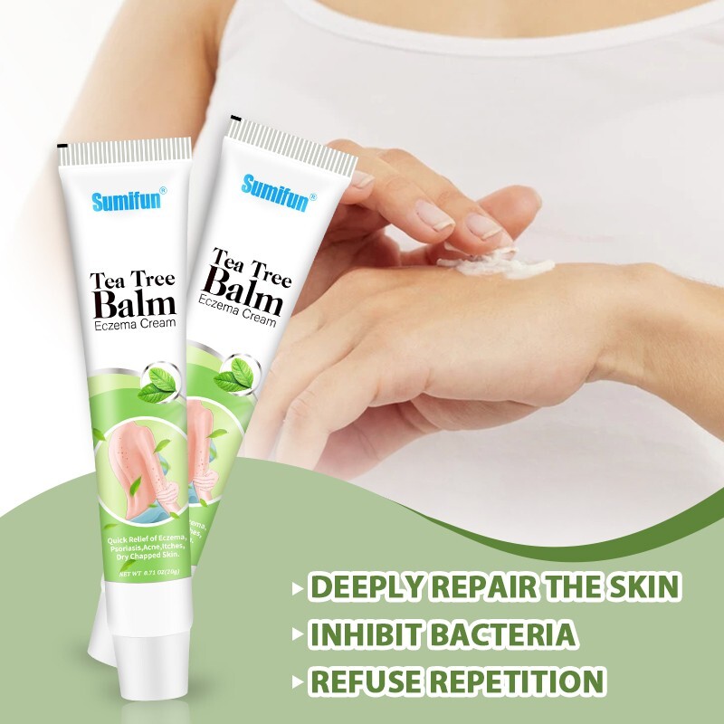 20g Tea Tree Oil Eczema Treatment Cream Skin Anti-Itching Ointment ...