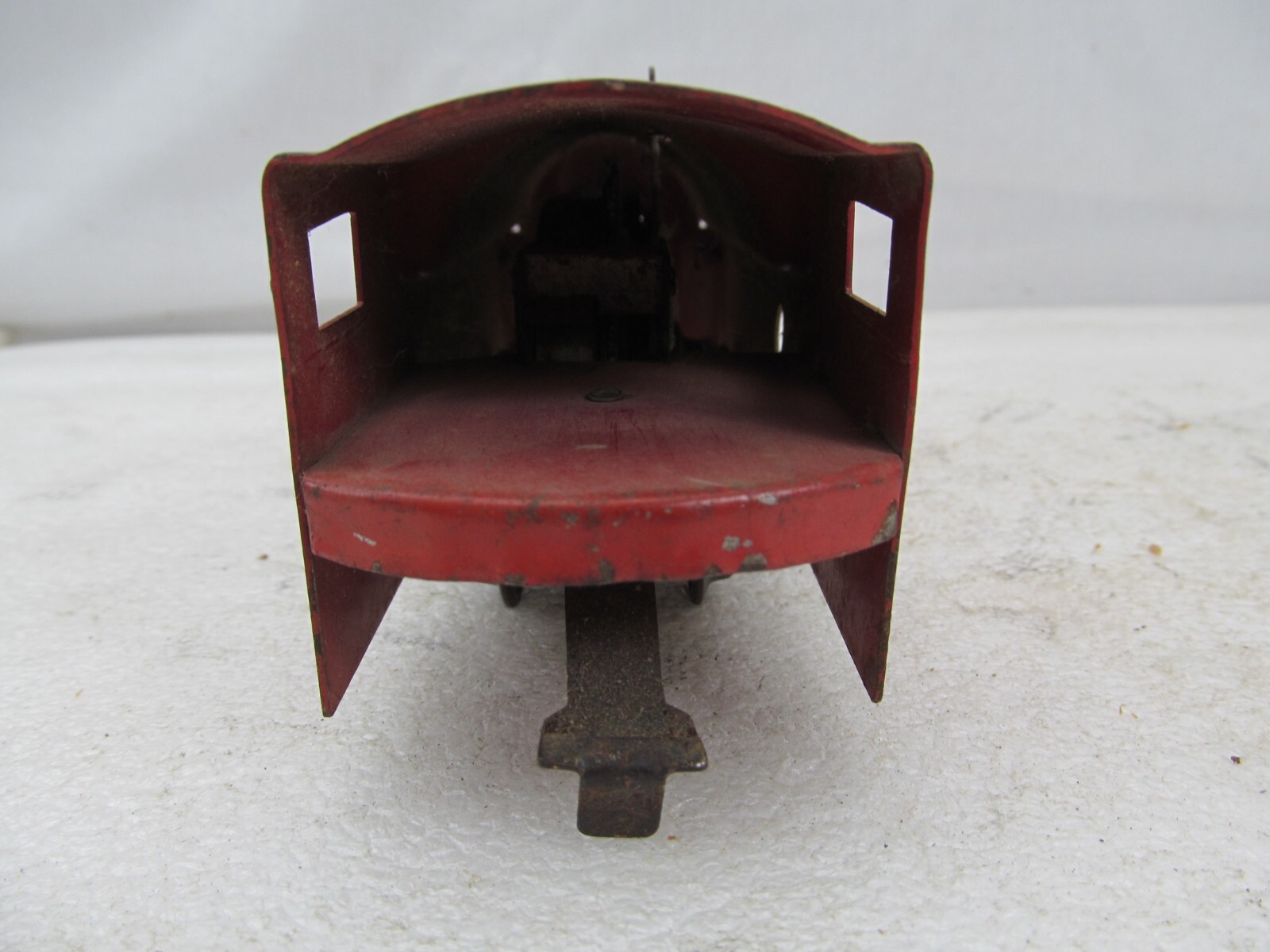 Marx Trains Prewar Red Commodore Vanderbilt Wind Up Steam Locomotive ...