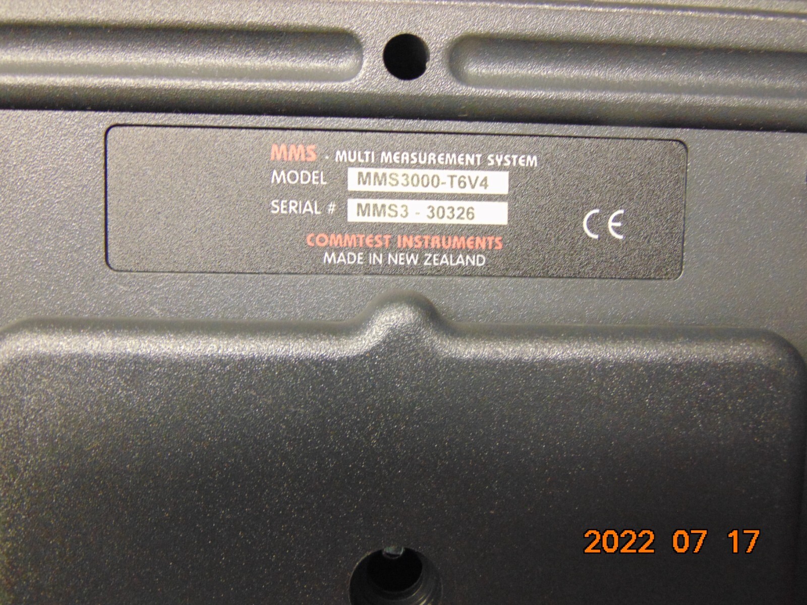 Commtest MMS3000 T6V4 Data Logger with Power Supply & Instructions | eBay