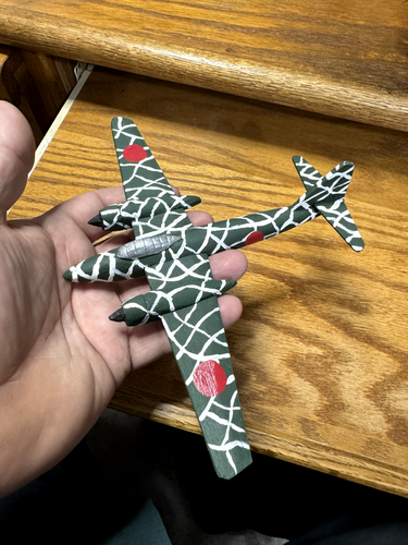 Strombecker ? Wood ID spotter model Japanese KI-83 heavy fighter | eBay