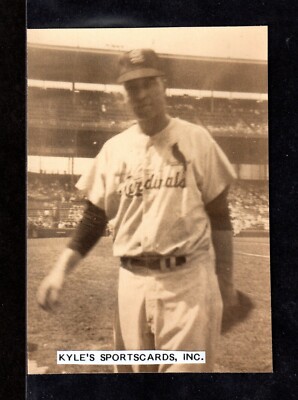 Sam Jones CARDINALS UNSIGNED 3-7/8 x 5-1/2 ORIGINAL B&W SNAPSHOT PHOTO ...