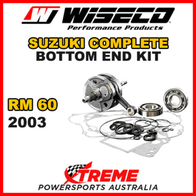 Wiseco Complete Bottom End Kit RM60 2003 Crankshaft Gasket Bearing ...