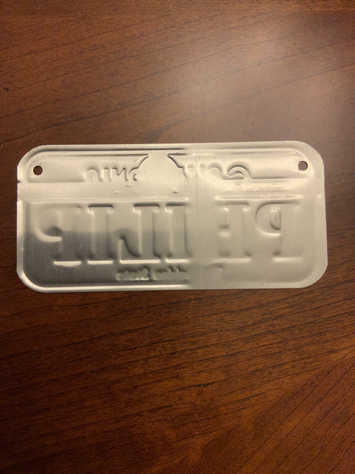 California Mini License Plate Name Tag Philip The Golden State ...