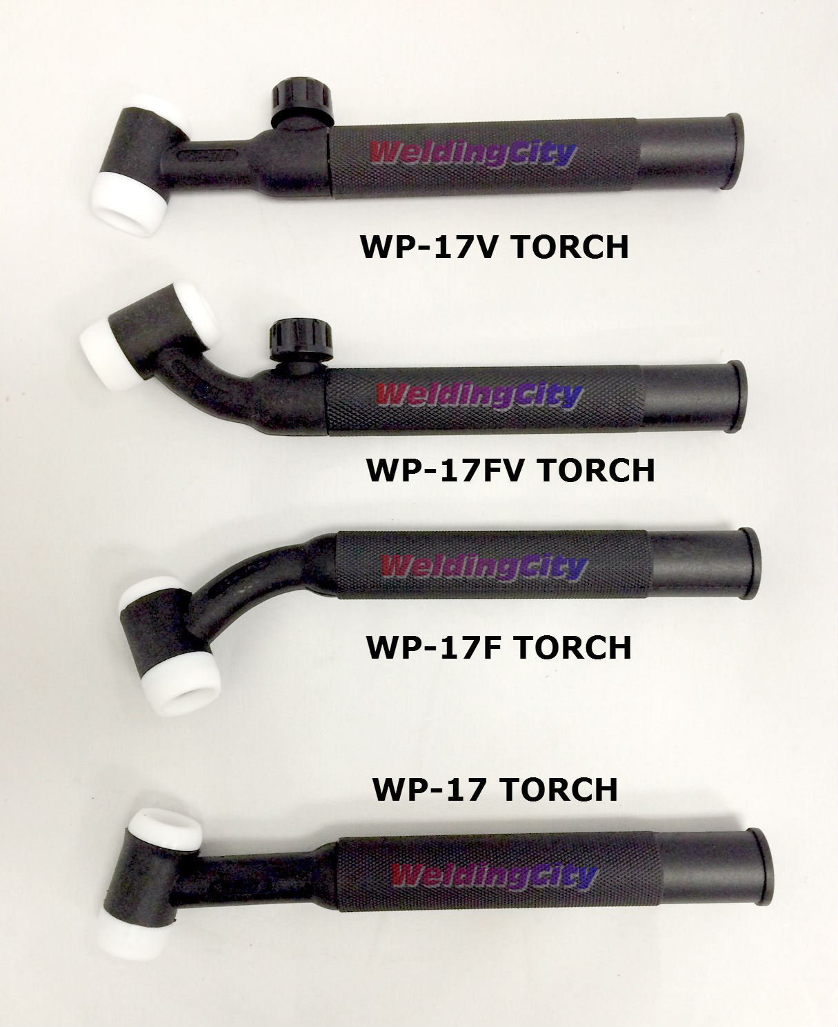 Wp-17f Flexible TIG Welding Torch Head Body 150amp Air Cooled WP17F ...